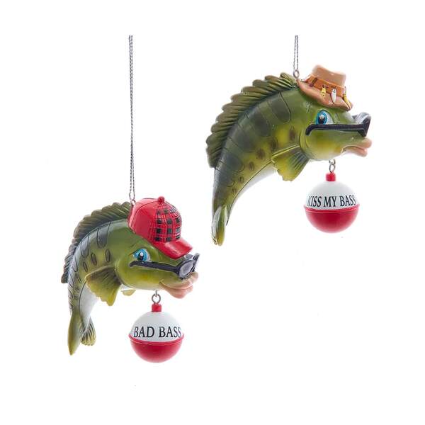 Lodge Bass Fish Ornament - Item 100780 | The Christmas Mouse