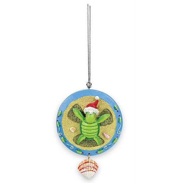 Turtle Sand Angel Ornament - Item 108790 | The Christmas Mouse