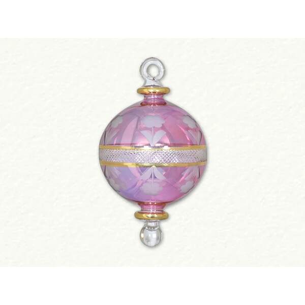 Small Pink Ball Ornament - Item 186024 | The Christmas Mouse