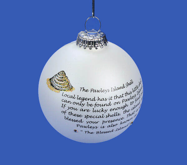 The Pawleys Island Shell Legend Ornament - Item 202018 | The Christmas ...