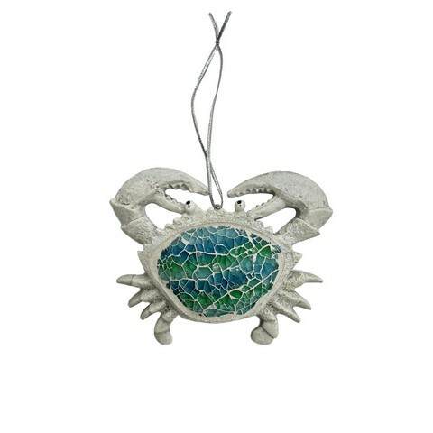 Mosaic Crab Ornament - Item 516692 | The Christmas Mouse